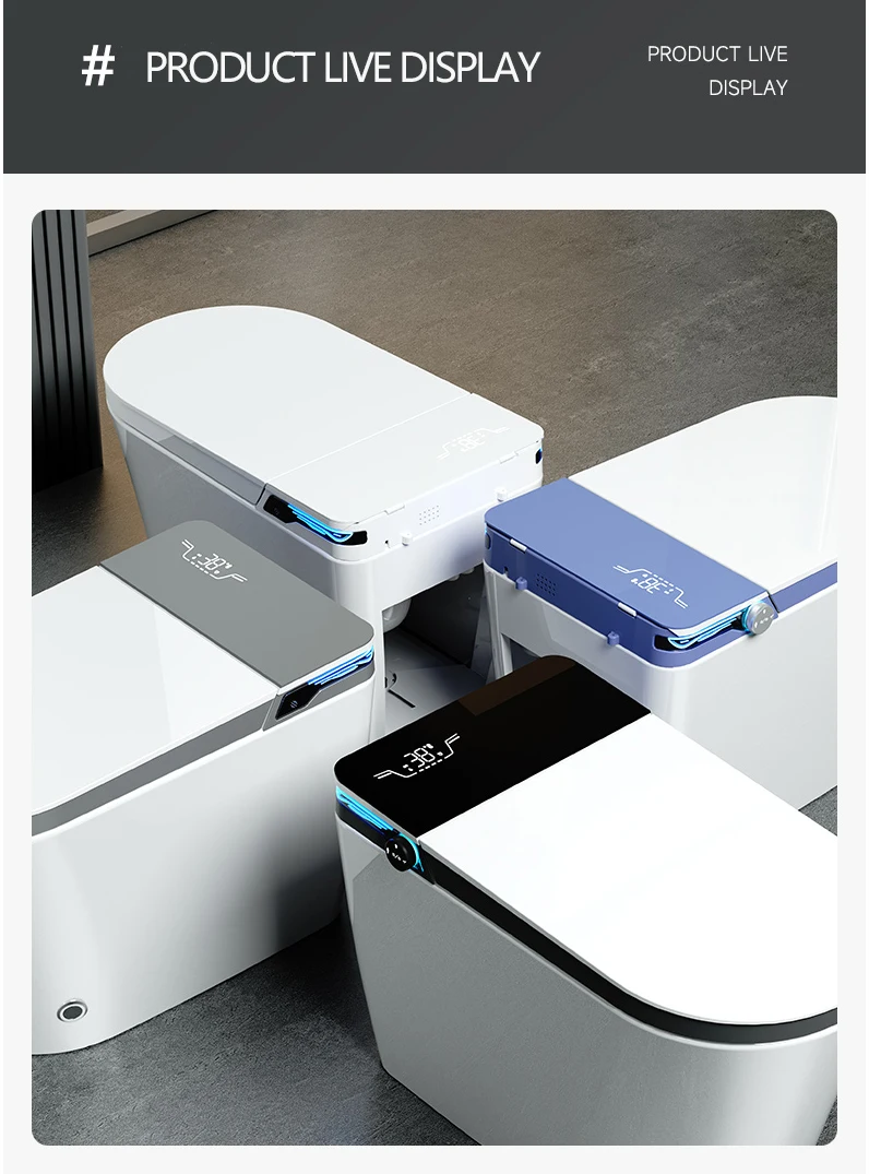 High Quality Automatic Sanitary Ware Items Electronic Wc Toilet Bowl ...