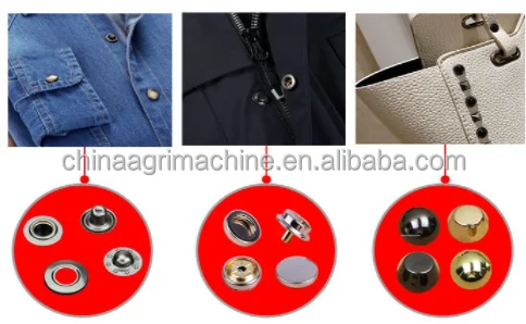 Automatic Snap Button Attaching Machine - Efficient & Reliable