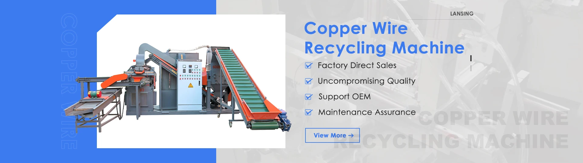 Hangzhou Lansing Machinery Co.,Ltd. - Type Copper Wire Recycling ...