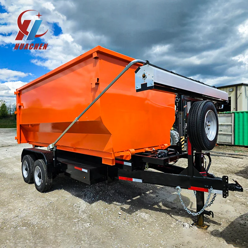 New Roll-Off Gooseneck Dump Trailer for Sale Cargo & Utility Roll-Off ...