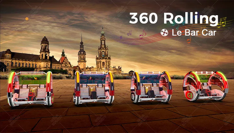 Best Quality Fun Fair Amusement Park Playground 360 Ride On Rolling Car ...