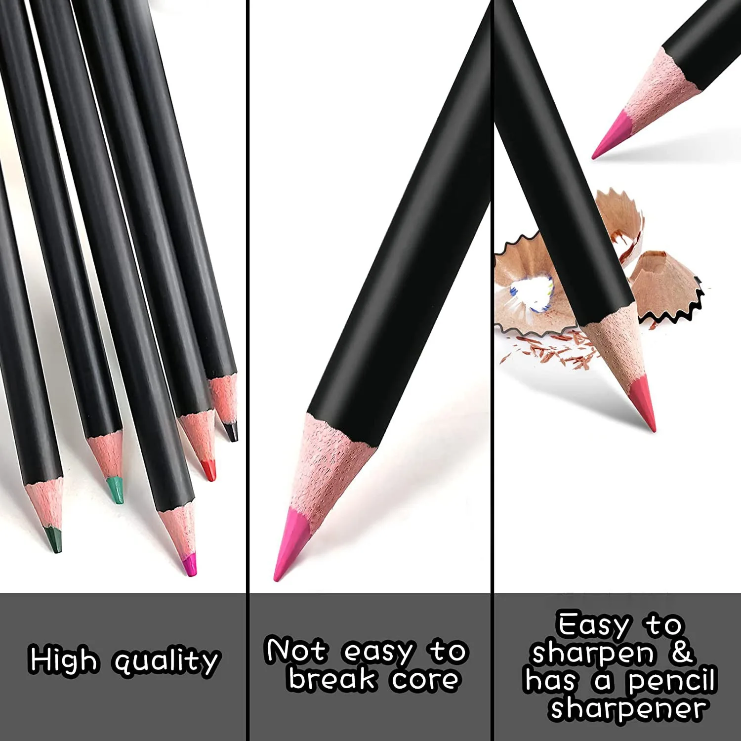 High Quality Colored Pencil Set Adult Art Supplies 72 Colors Non Fading ...