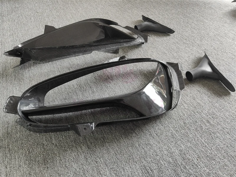 Dry Carbon Fiber Oem Style Replacement Side Vent Body Kit For 2020-2021 ...