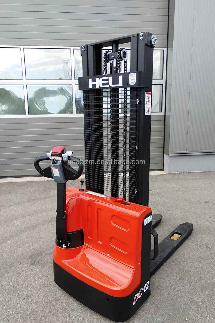 HELI Full Electric Stacker 1.2t - Efficient Material Handling