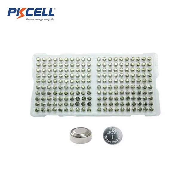 L750 Button Cell Battery 1.5v Ag5 Lr754 Alkaline Coin Cell Battery ...