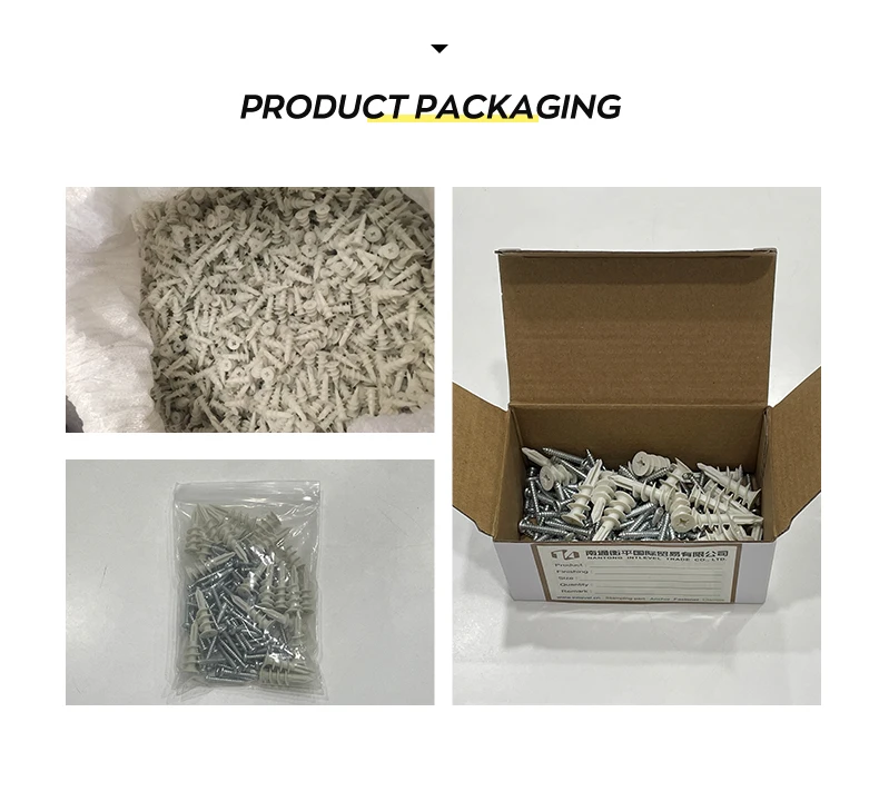 Plastic Fixing Screw Anchor,Nylon Wall Plug Anchor - Buy Plastic Anchor ...