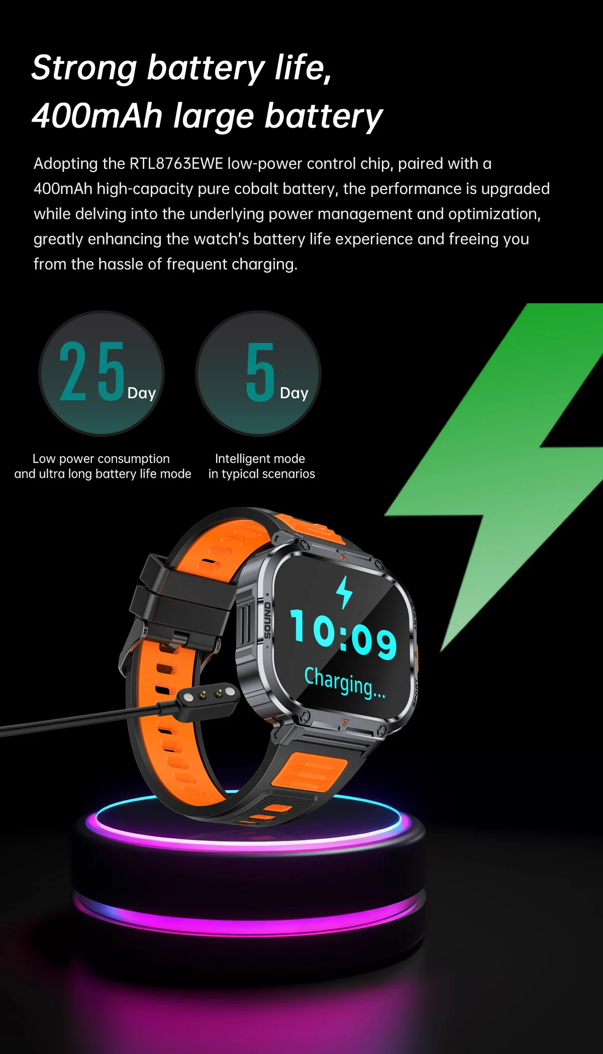 Curved Screen Smart Watch High Resolution Smartwatch 2 Inch Smart Watch ...