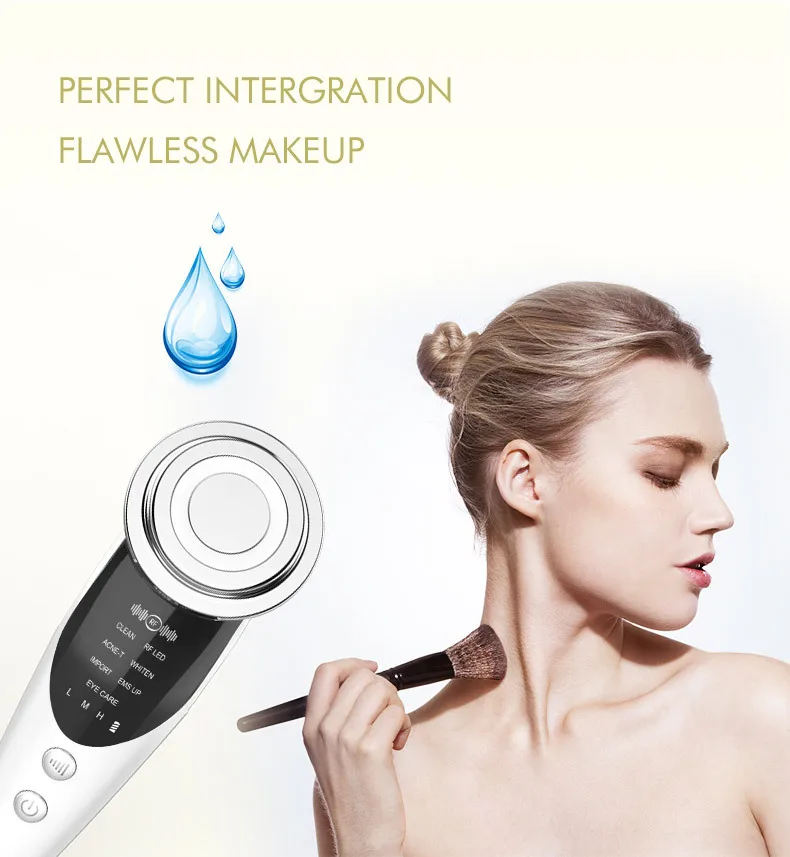 AOSO Facial Massager - Intelligent Metal Guide Head Skin Rejuvenation ...