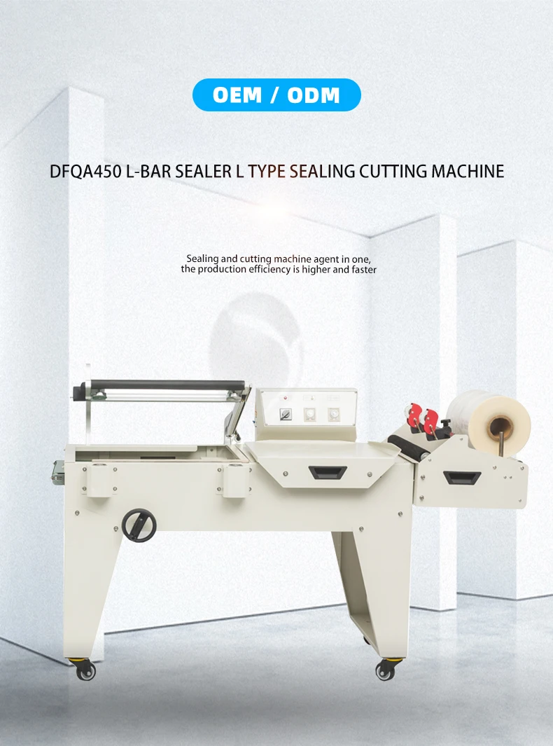 Semi Automatic Bag L Sealer Side Sealing 2 In 1 Plastic Film Sealer ...