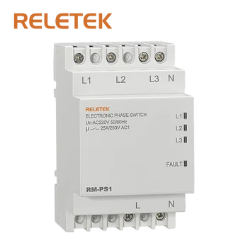 Reletek Auto Phase Selector Switch Rm-ps3 Ac3*220v Voltager Controller ...