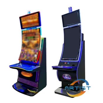 Metal Skill Game Cabinet 43 Inch Touch Screen Ba And Speaker Table ...