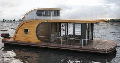 Luxury Modular Floating House - Prefabricated Container Home
