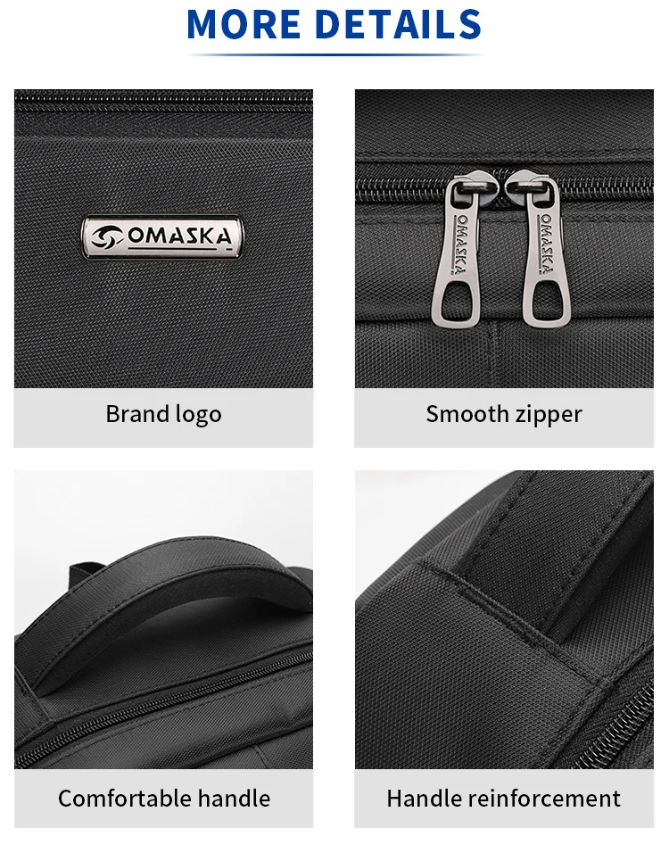 Omaska Custom Computer School Bags Waterproof Mochila Bolsa Nylon Large ...