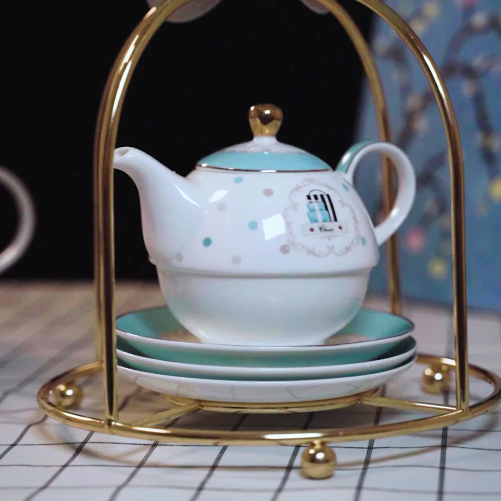 Best Design Stackable Tea Set Bone China Tea For One Teapot And Cup ...