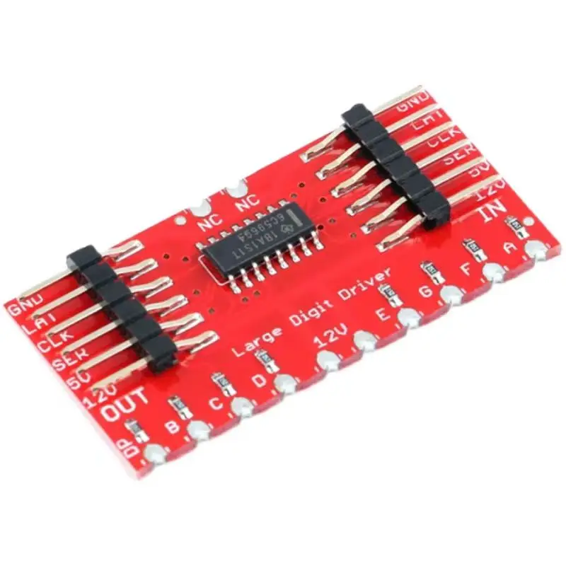 Tpic6c596 8 Bit Shift Register Large Digit Driver 7-segment Display Module - Buy 8-bit Shift ...