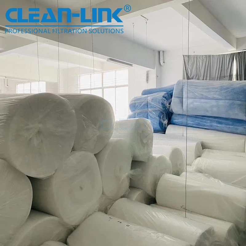 Coarse Filter Cotton And Spray Booth Filter Media And Pre Filter Media ...
