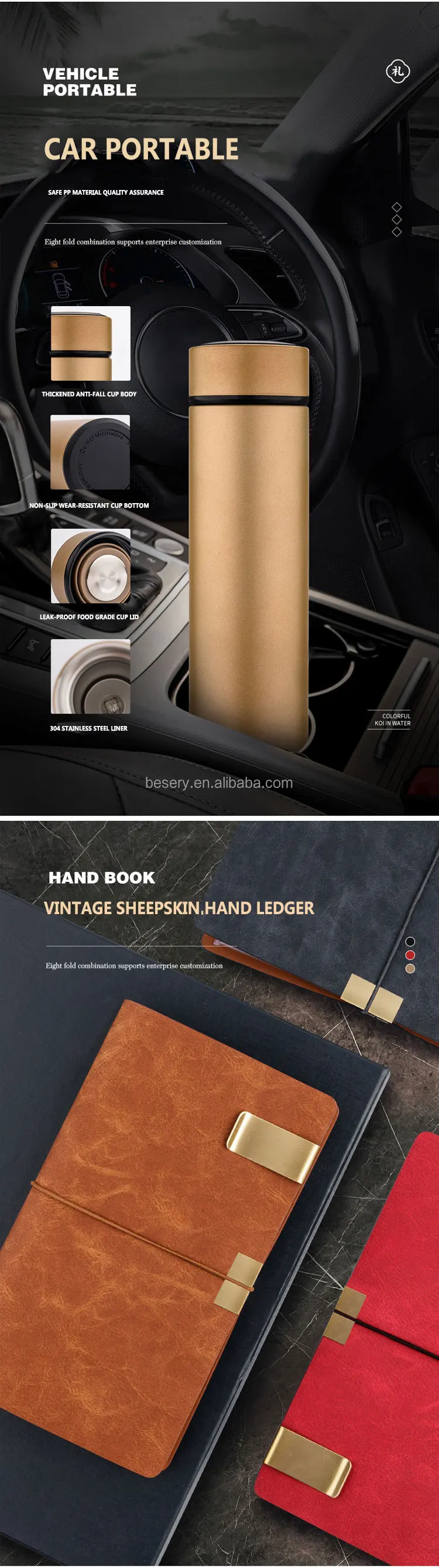 Vip Luxury Business Notebooks - Custom Logo Promotional Gifts