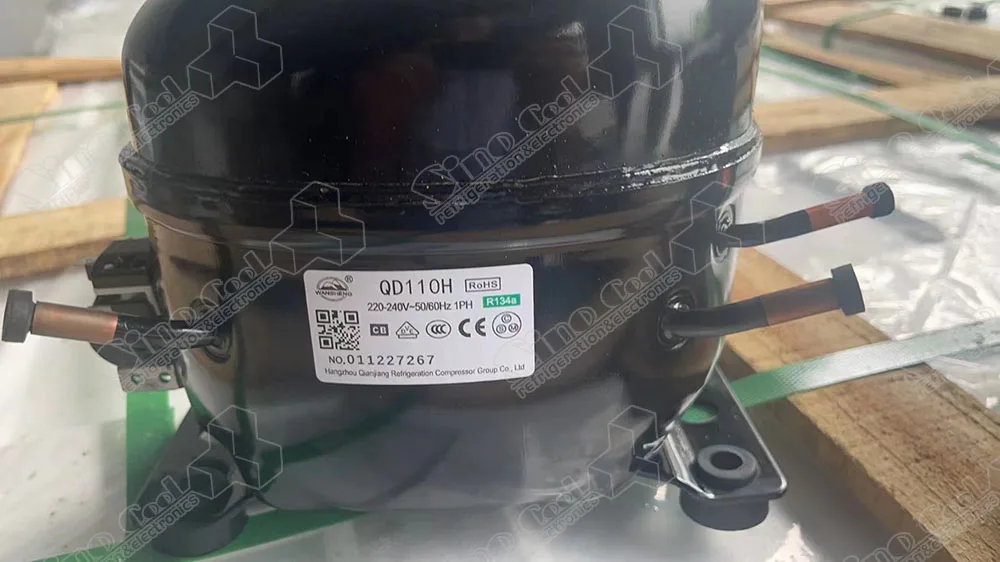 Wansheng R134A R600A Freezer Refrigerator Compressor QD43H