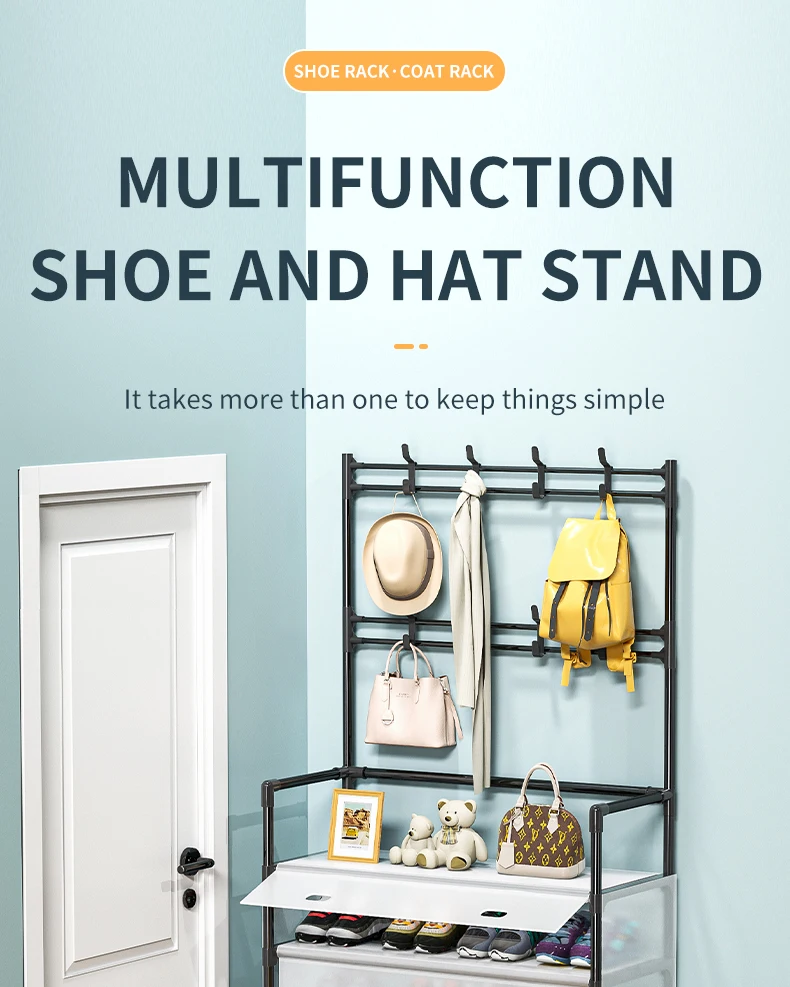 Shoe Rack - Multi-Layer Storage for Home & Rental Housing