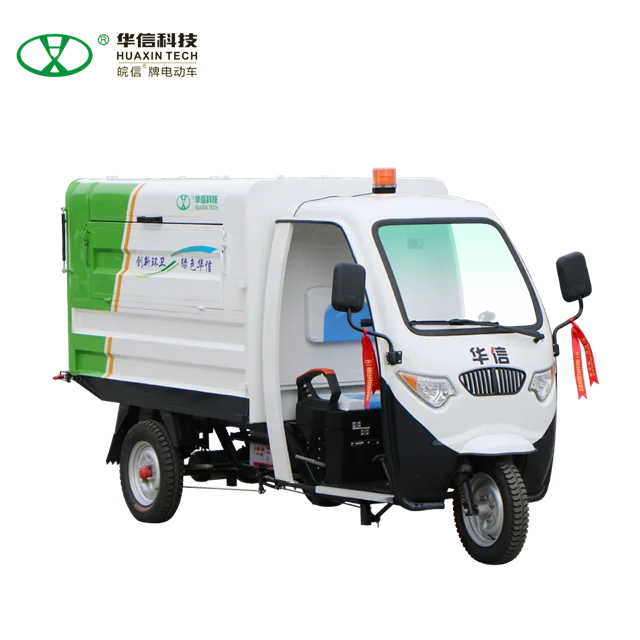 Garbage/trash/waste Collection Transport Tricycle Electric Sanitation ...