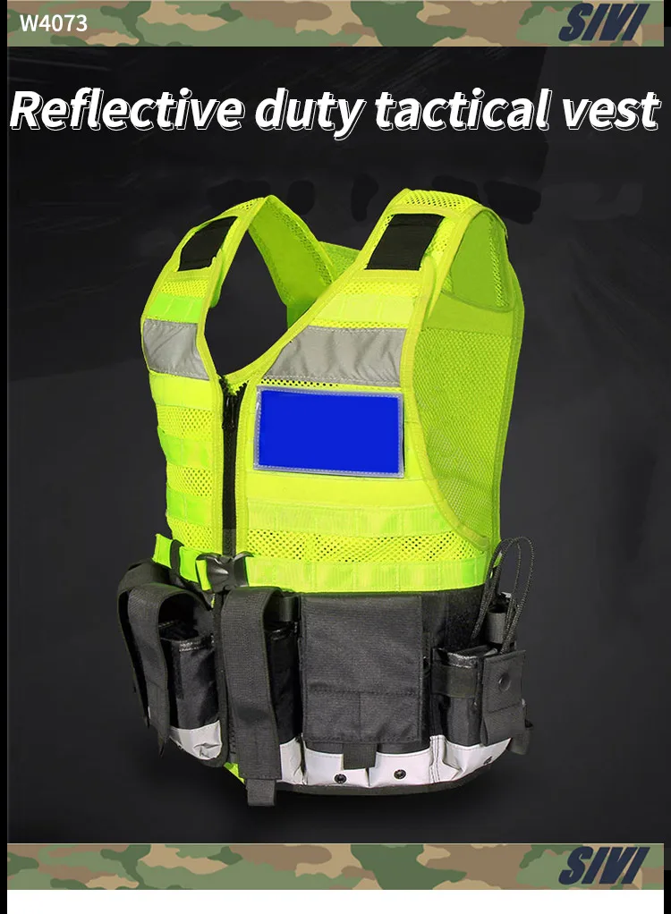 SIVI Camouflage Outdoor Chalecos Tactico Multi-function Reflective ...