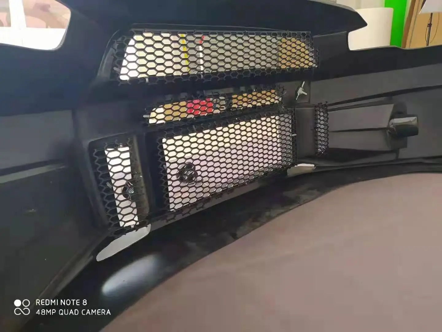 FQ400 Style Front Bumper for 2009-2015 Mitsubishi Lancer | Aftermarket ...