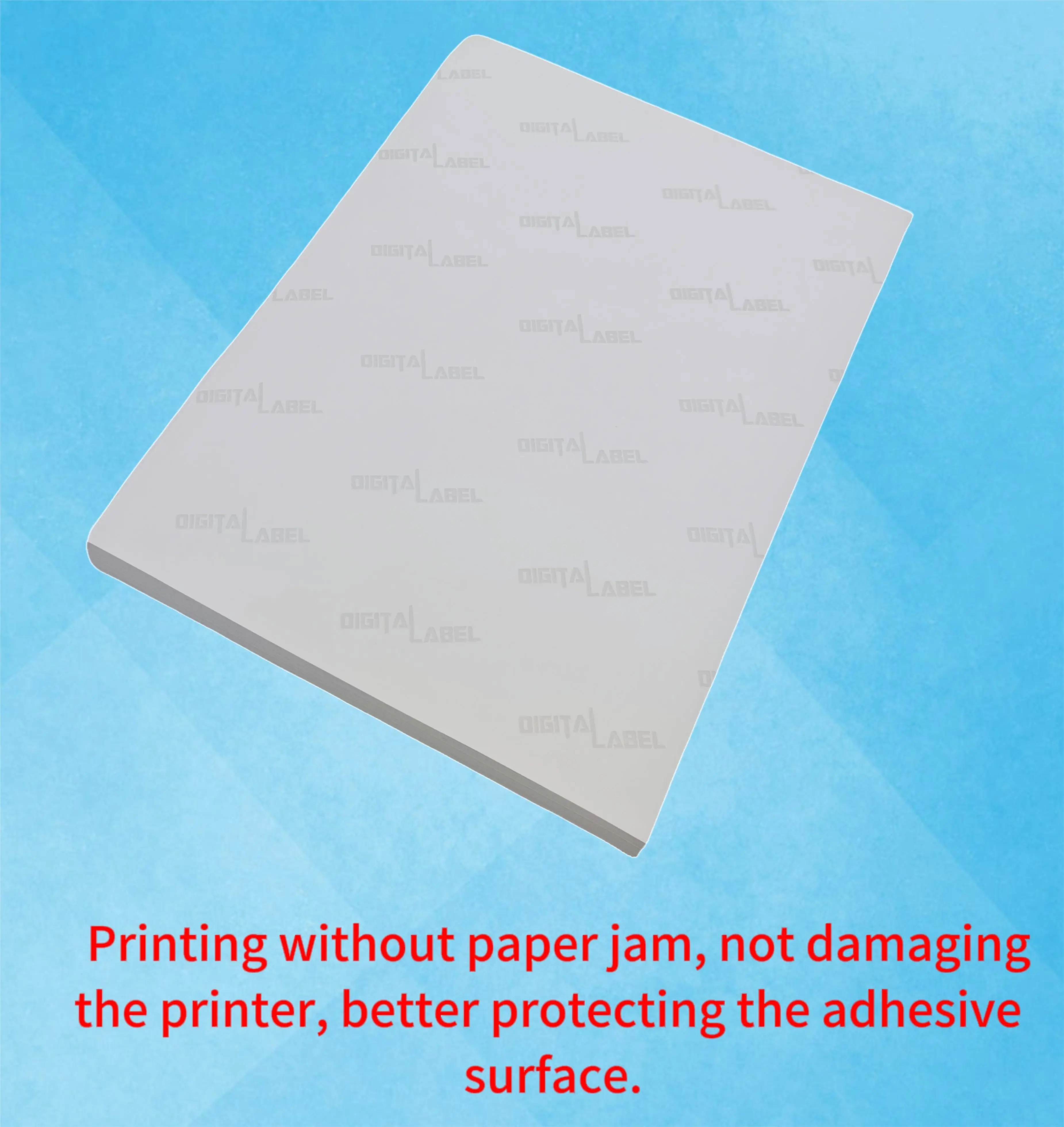 Inkjet Factory Stock Photo Glossy Pp Printable Waterproof 100um Label ...