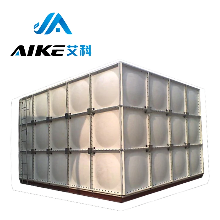 Modular Panel Rectangular Plastic Smc Grp Frp Fiberglass Water Storage ...