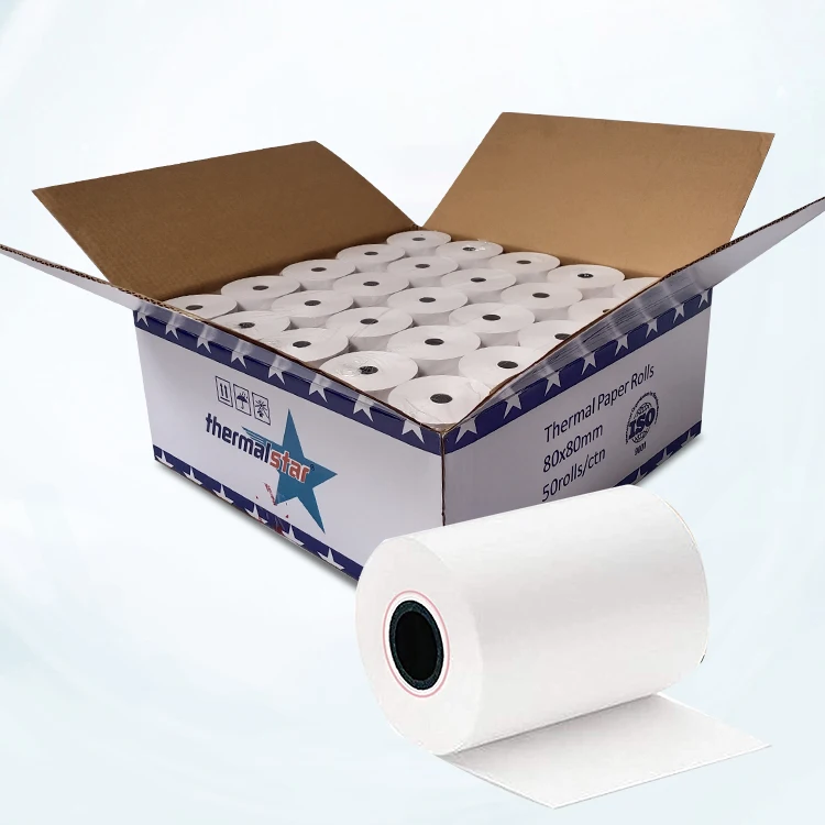 55 Gsm 80x80 Mm Thermal Paper Rolls Sailing Paper - Buy Thermal Paper ...