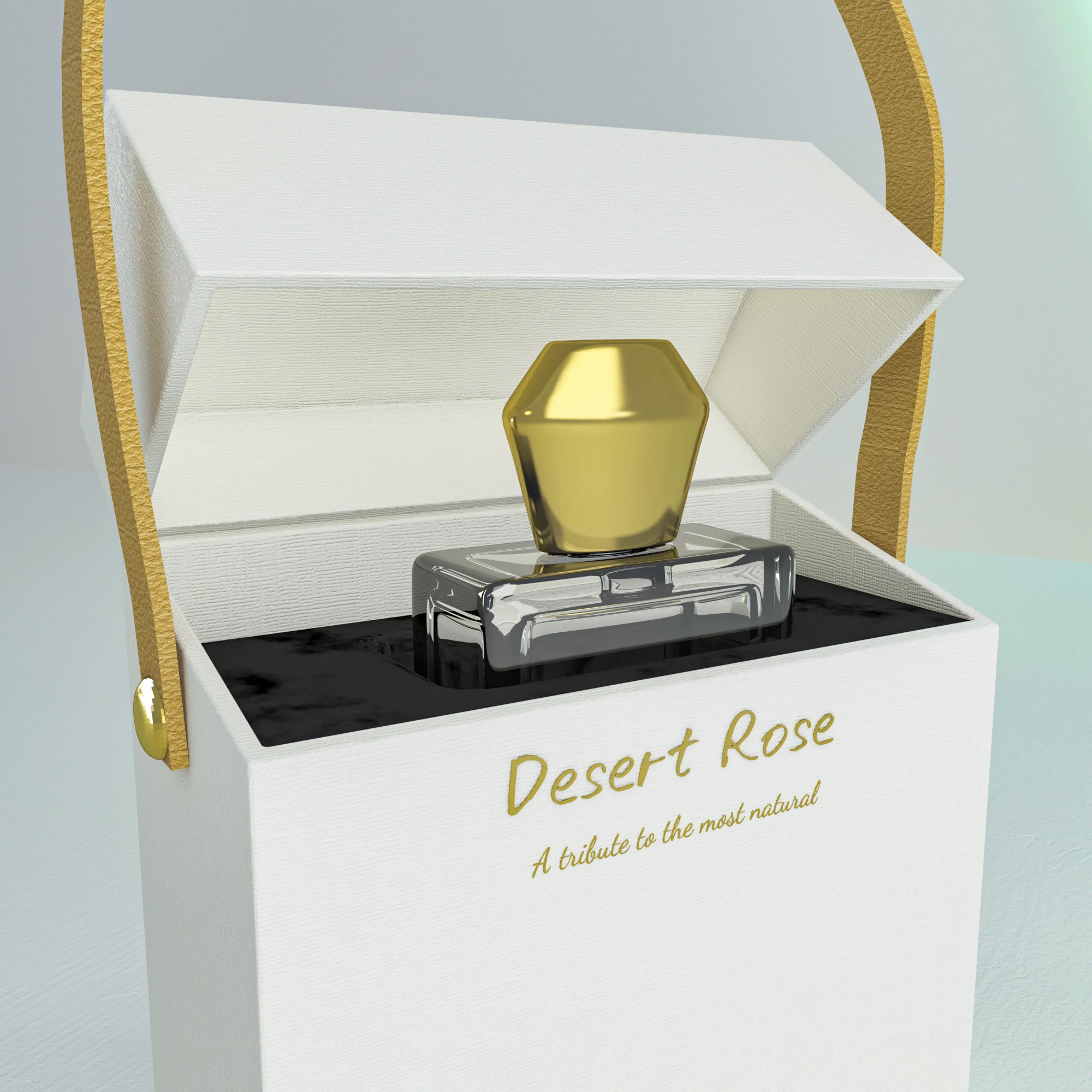 Multiple Colors Available Flap Portable Perfume Packaging Paper Bags ...