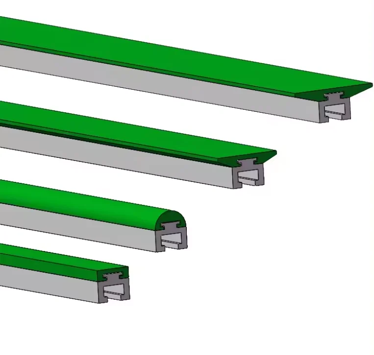 Plastic Wear Strip Conveyor Guardrail - Durable Support
