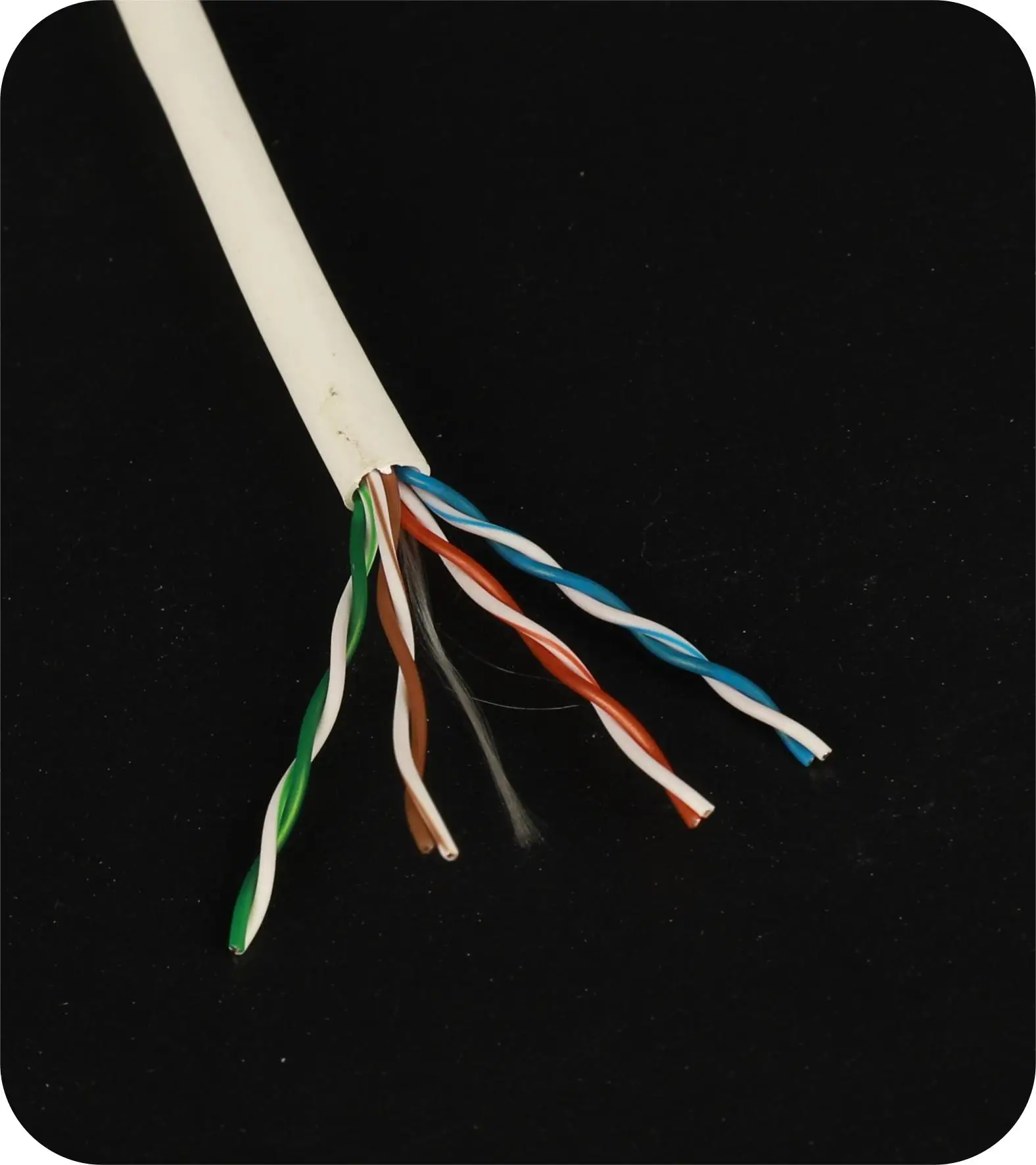 Price U/utp Cat 5e Cobre 100% Puro Copper Solid 24awg 305mt 305m Cat5 Cabo Rede Utp Cat5e Cable ...