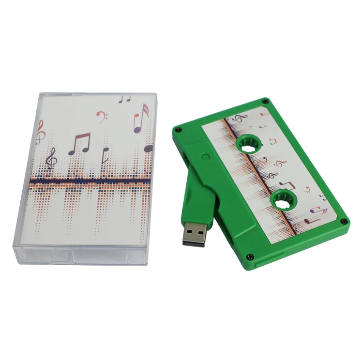 Custom Cassette USB Stick - Creative 4GB Promotional Giveaway