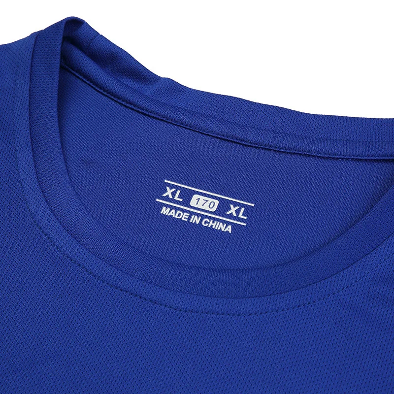 Custom 100% Polyester T Shirts for Men - Quick Dry & Comfort