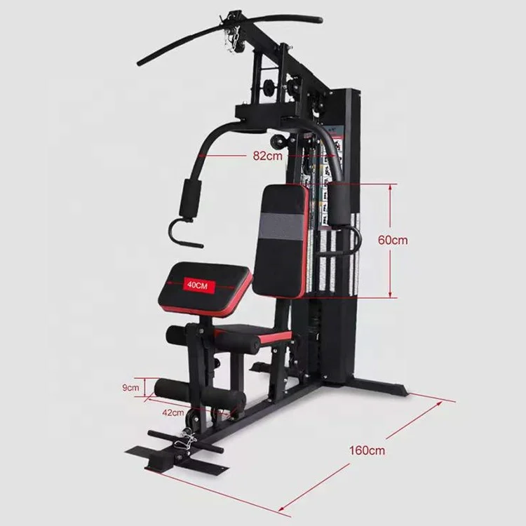 Multi-Function Home Gym Exercise Equipment with Integrated Trainer ...