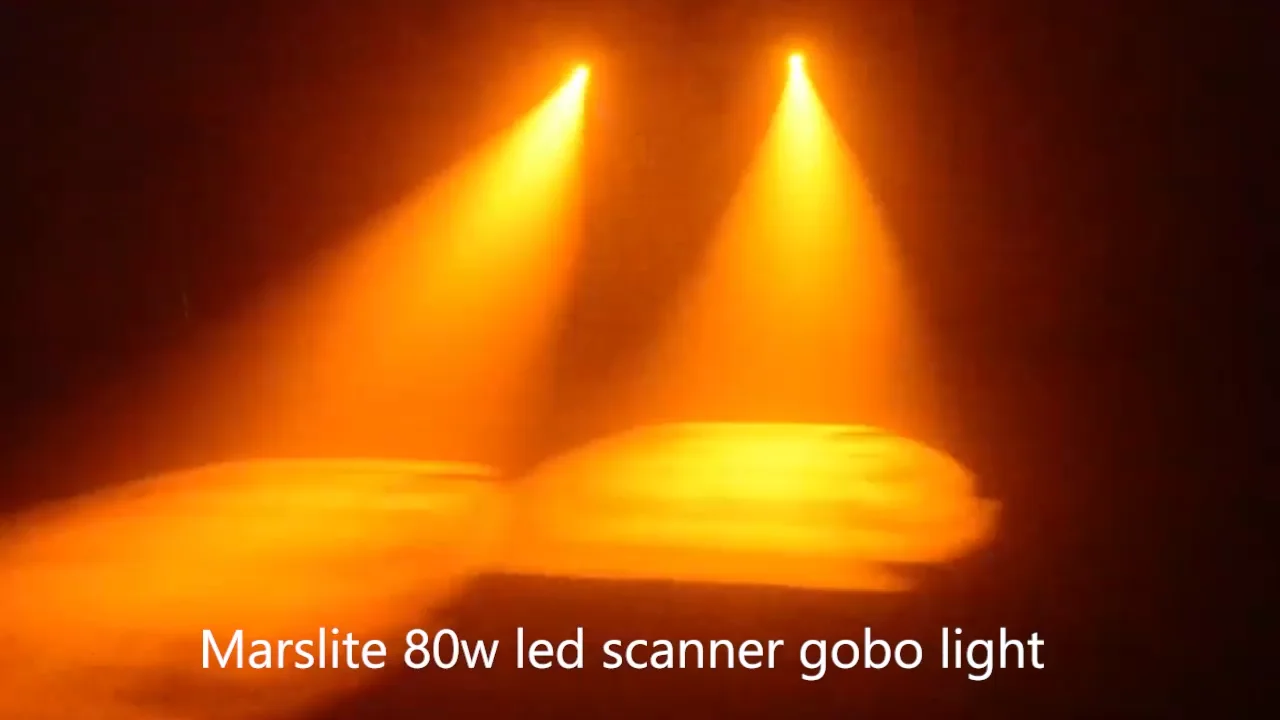 Led Scanner Light 80w Dancing Light Led Scanner Gobo Stage Light For ...