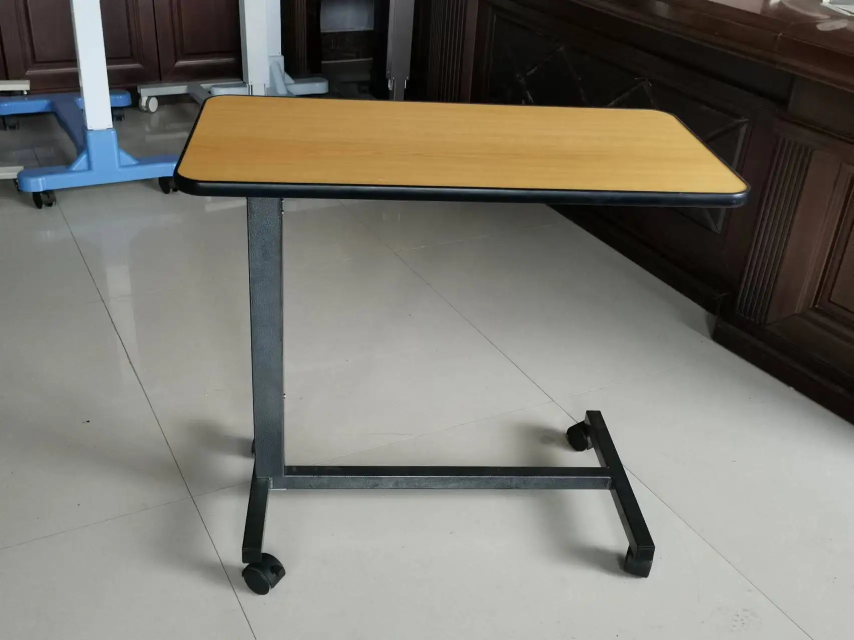 Med Table Adjustable Hospital Dining Over Bed Table High Quality ...