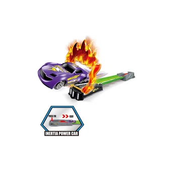 Infinity Loop Toy Track Play Set With Pull Back Wheel Racer Vehicle For ...