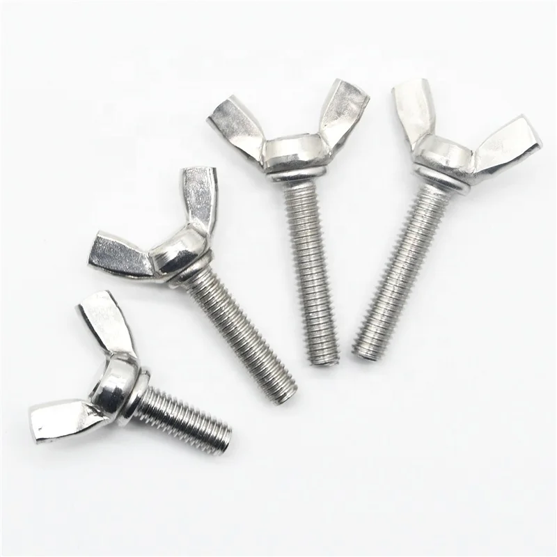 Stainless Steel Butterfly Bolt M3 M4 M5 M6 M8 DIN316 Butterfly Wing ...