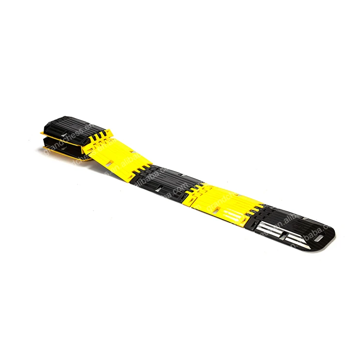 Rolling Up Length 3000mm Portable Speed Hump Retractable Speed Bump ...