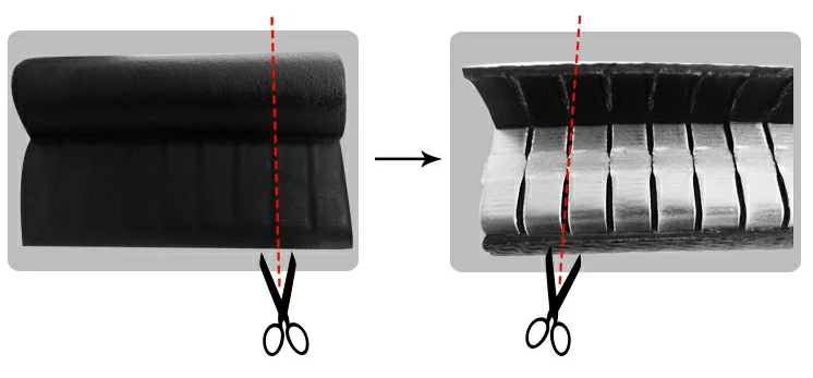 Sheet Metal Edge Protection Rubber Seal Strip - Weather Resistant Auto ...