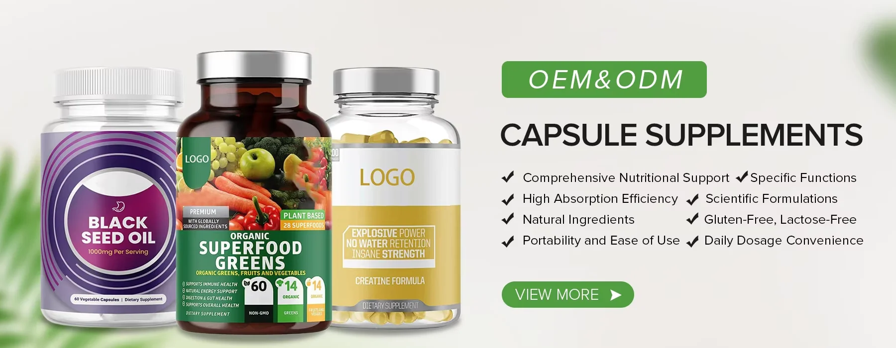 OEM Private Label 600mg NAC N-Acetyl-L-Cysteine Capsules Vegan ...