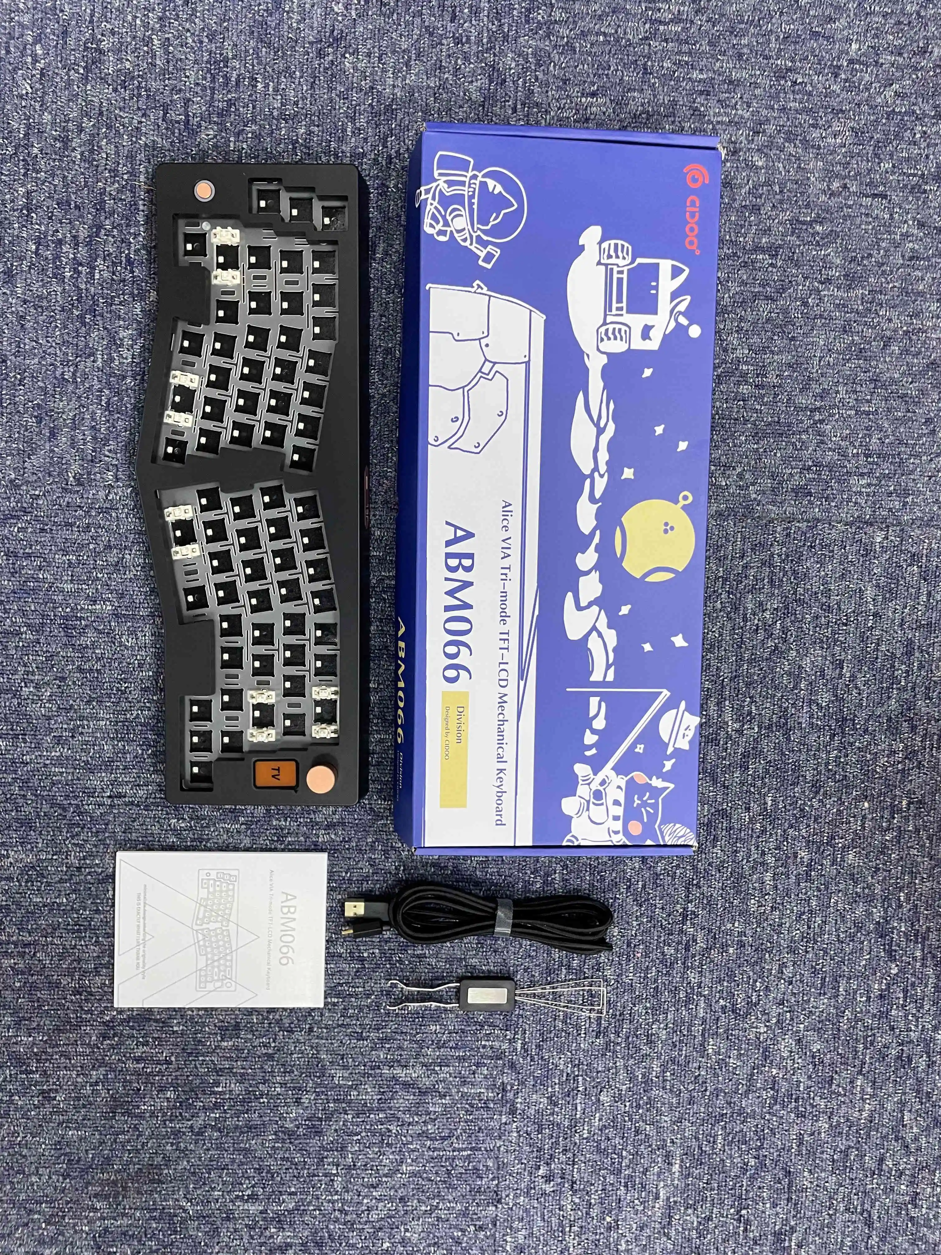 ABM066 Keyboard Kit - Customizable RGB Mechanical Keyboard