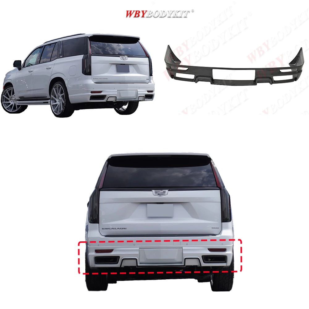 Car Exterior Body Kits Front spoiler Rear spoiler for original rear ...