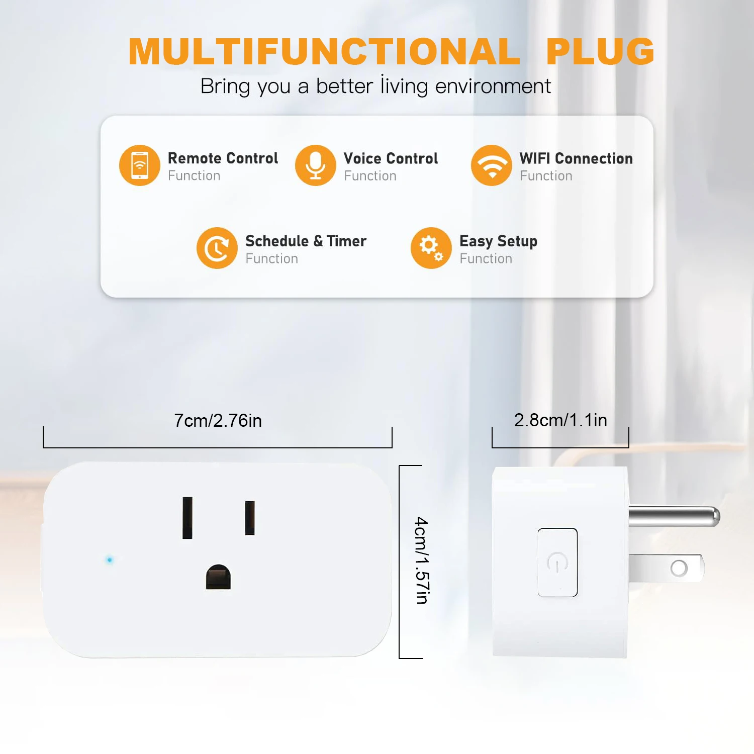 IOT Matter Protocol Power Socket Smart Matter Adapter Plug 15A Factory ...