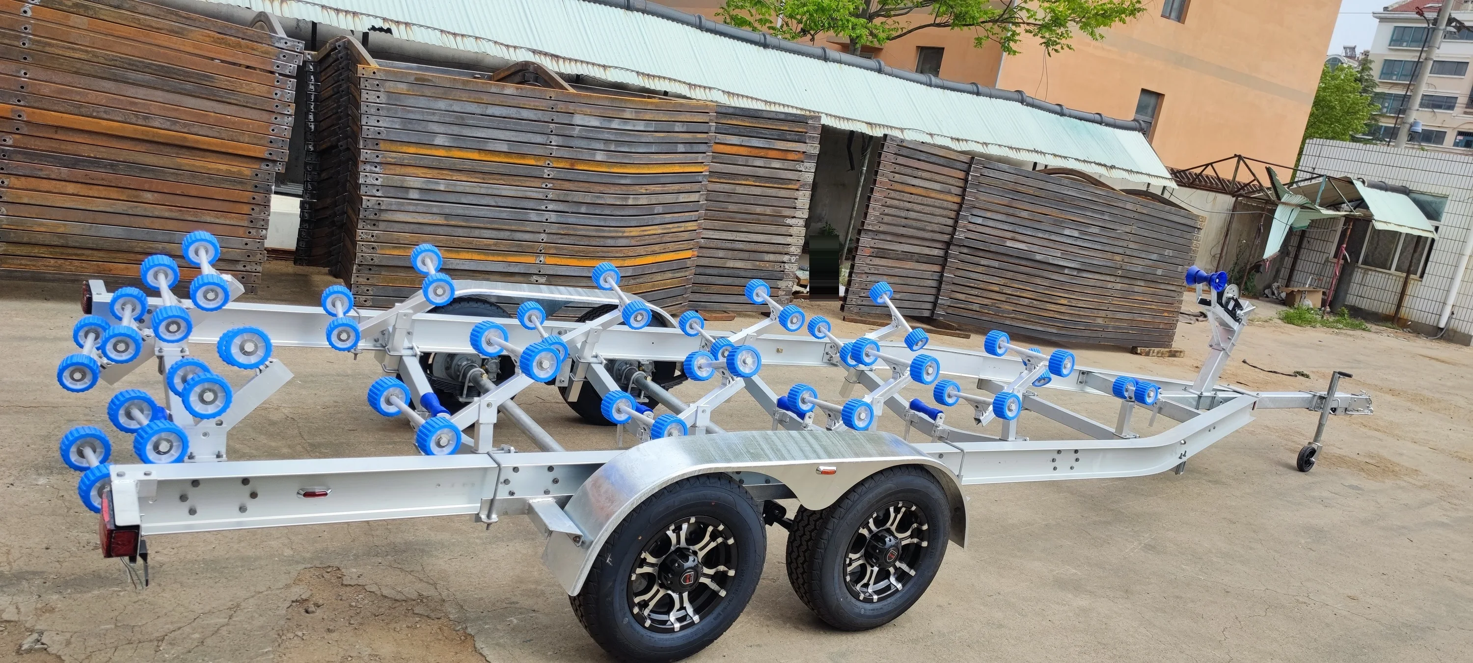 27ft tandem Axles Aluminum Boat Trailer Loading 3400kgs| Alibaba.com