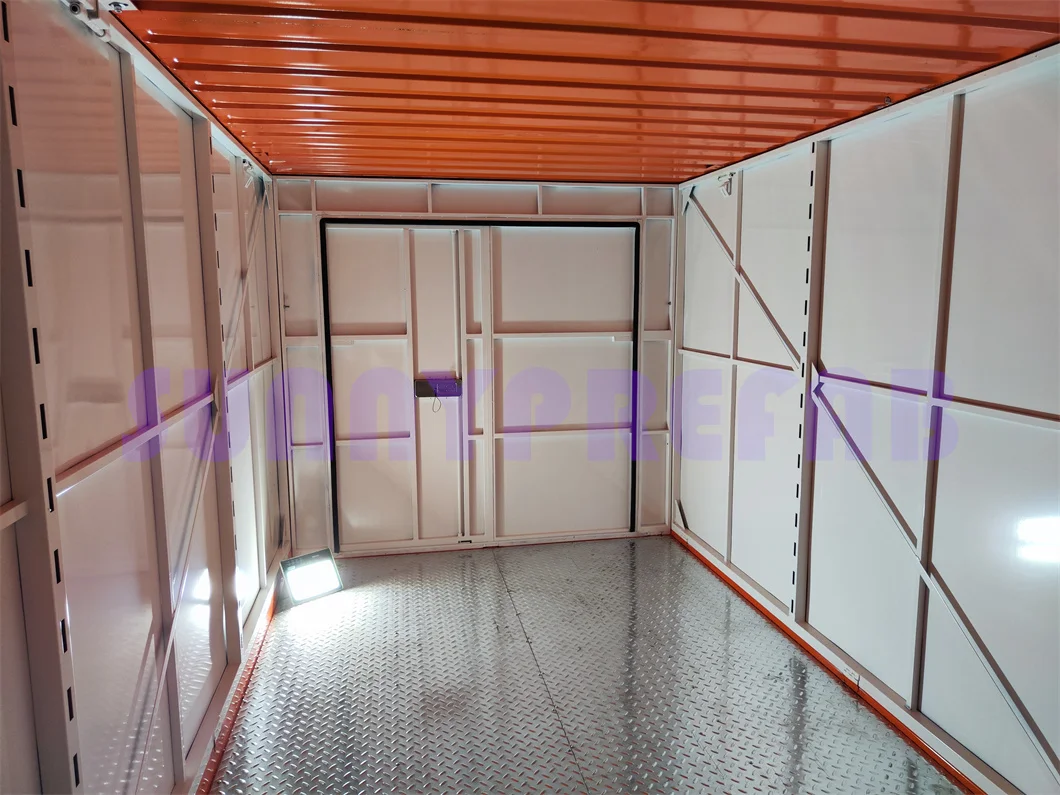 8'10'12' Feet MINI Steel Assemble Mobile Moving Portable Container ...