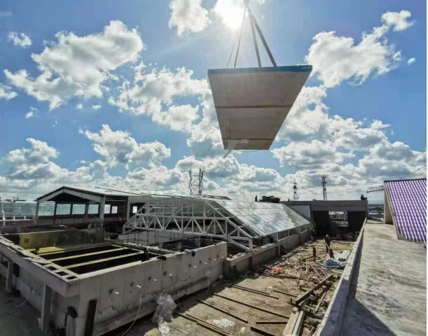 Family Pool 20ft Portable Prefab Container Ready Made Steel Frame ...