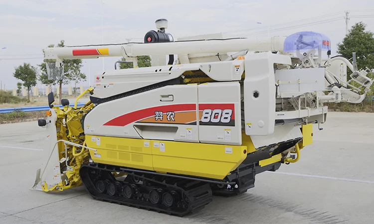 DF ISEKI Half Feed Combine Harvester - Efficient Paddy Harvesting