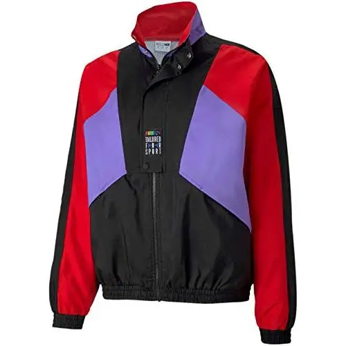 Puma Tailored Sport OG Men's Jacket Genuine Leather Puma Black Zippered ...